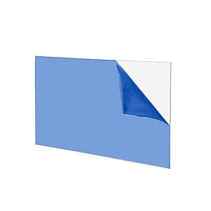 Clear Acrylic Plexiglass Sheet - 1/8" Thick Cast - 9" x 12"