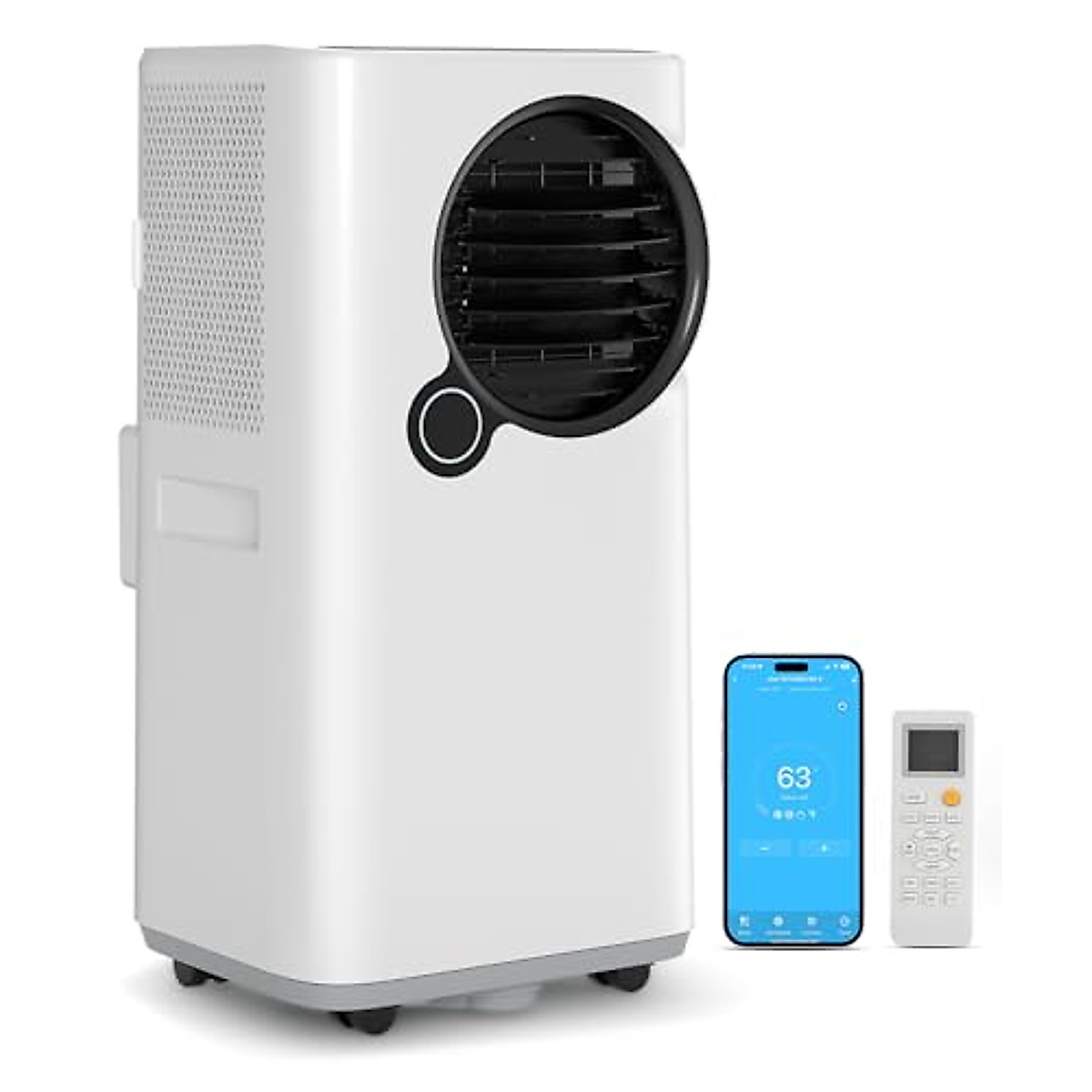 CACULE Utor-RKY20(R)-N4-3 Portable Air Conditioner, White