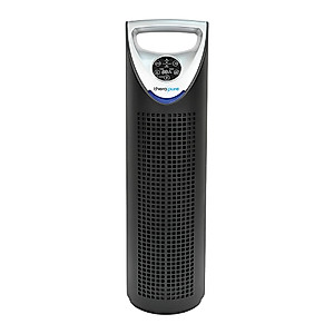ENVION Therapure 120 Volt Medium to Large Room Air Filter HEPA Air Purifier with 3 Fan Speeds, LED Display, and 24 Hour Timer, Black