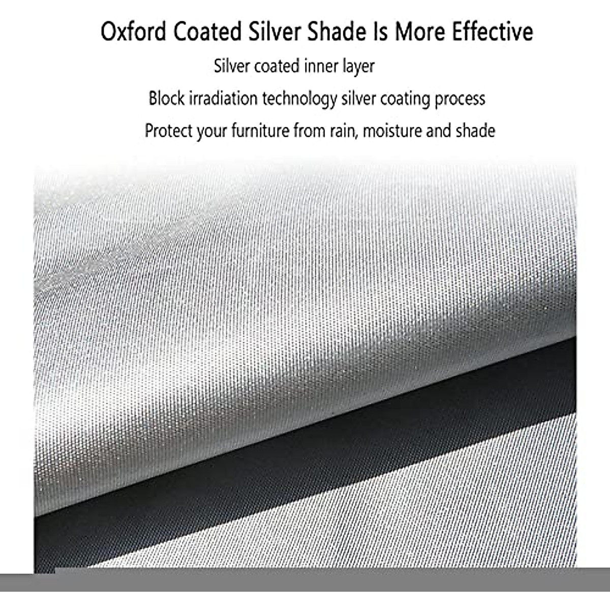 KFJZGZZ Garden Swing Replacement Canopy Cover,Replacement Canopy for Swing Seats,Patio Hammock Cover Top Waterproof Anti-UV Canopy Swing Covers 210D(Only Canopy Cover)