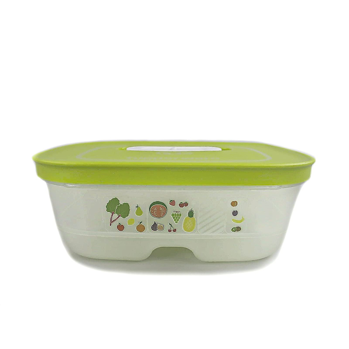Tupperware Klimaoase Primaklima Fridgesmart Plus - Food Storage Container - Fridge-Safe - 800 Ml - Green