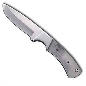 Hunting Knife Blade Blank 014 - 9Cr18MoV Stainless Steel - 7 7/8" OAL