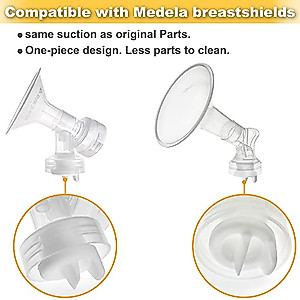 Nenesupply 4 pc Duckbill Valves Compatible with Medela and Avent Pumps Not Original Medela Pump Parts Work with Medela Pump in Style Medela Symphony Replace Medela Valve Membrane and Avent Valve