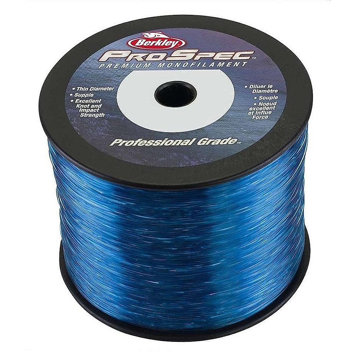 Berkley ProSpec® Chrome, Hi-Vis Yellow (ProSpec Chrome), 60lb | 27.2kg Monofilament Fishing Line, Suitable for Saltwater Environments