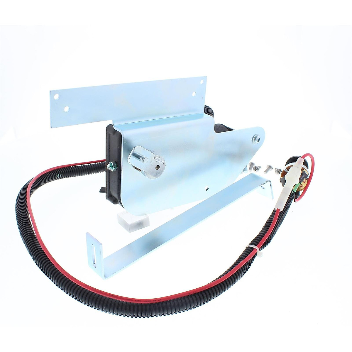 1951-52 Ford Pickup Truck Electric Windshield Wiper Conversion Kit: Two-Speed 12V Motor, Bolts to Original Brackets, Clears Cowl Vents, Includes Wiring Harness, Switch, and Nylon Bushings