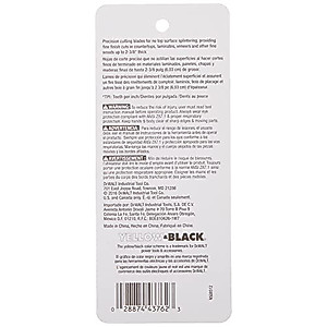 DEWALT DW3762H 4-Inch 10TPI Laminate Down Cutting HSC T-Shank Jig Saw Blade (5-Pack)