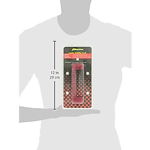 ProForm Deck Bridge, Magnetic, Up to 4-1/2 in Bores, Aluminum, Red Anodized, Each