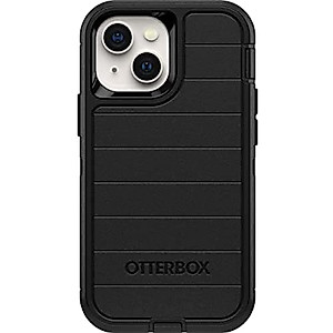 OtterBox Defender Series Screenless Edition Case for iPhone 13 Mini (Only) - Holster Clip Included - Microbial Defense Protection - Non-Retail Packaging - Black