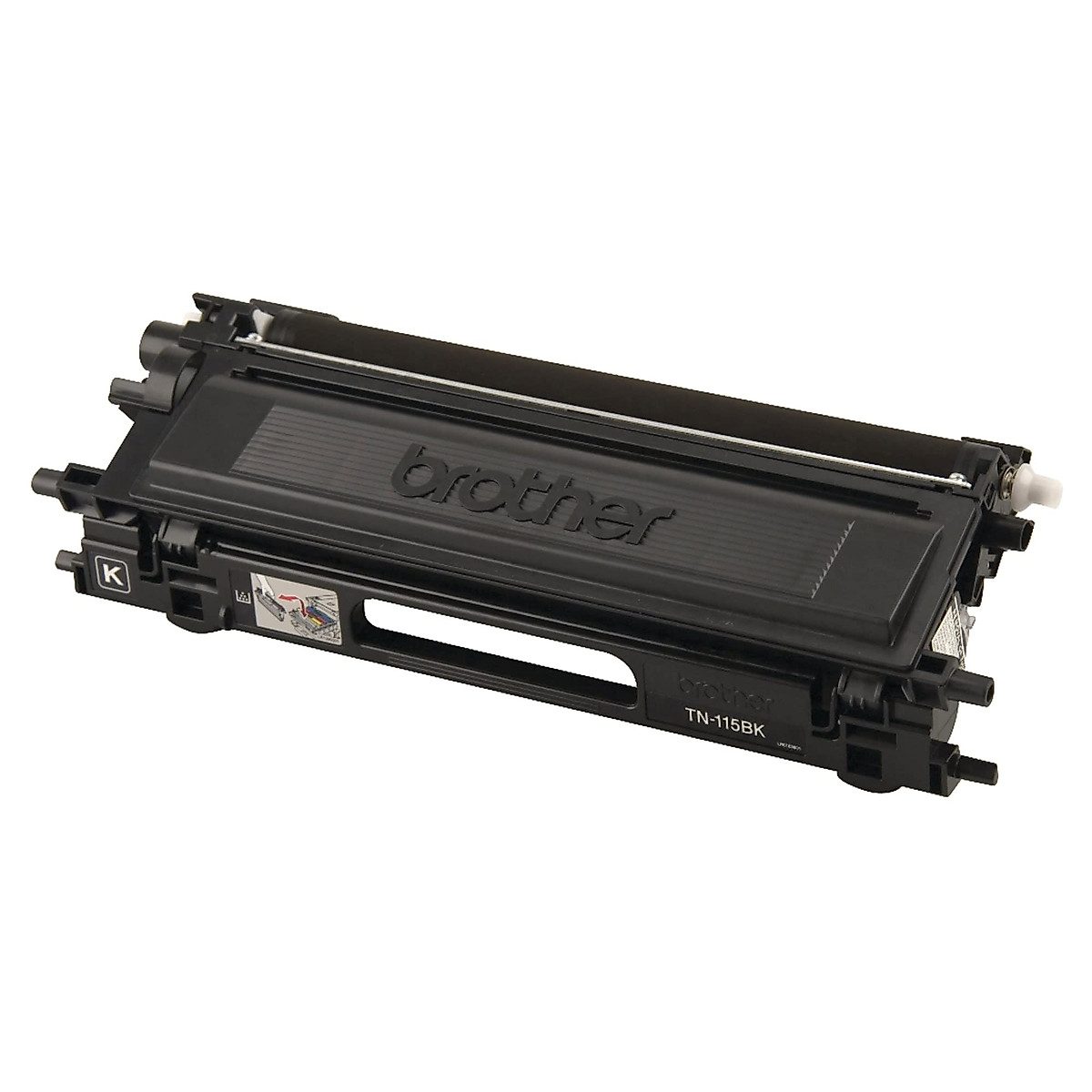 Brother TN115BK High Yield Black Toner Cartridge - Retail Packaging