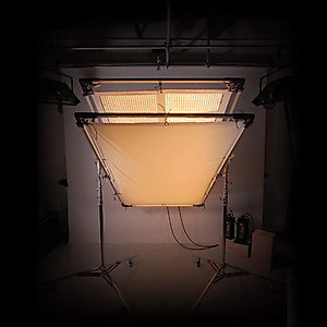 GREAT WHITE ROC360 600' Trick Line/Tie Line, Black, Unglazed, Cotton Cover W/Polyester Core For Added Strength, Theatrical cord, Multipurpose Utility Line, 4 Sash Cord(1/8 inch x 600ft) MADE IN USA