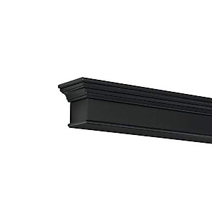 Pearl Mantels Mantel Shelf, 48", Black