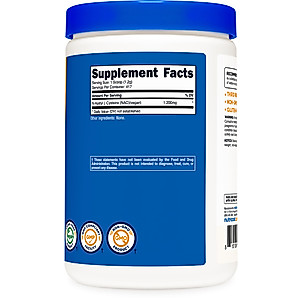 Nutricost N-Acetyl L-Cysteine (NAC) Powder 500 Grams - Vegan NAC, Non-GMO, Gluten Free