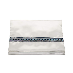 GALILEE SILKS The Peace wool Tallit for men, Bar Mitavah Tallit, Jewish prayer shawl, 72 inches by18 inches