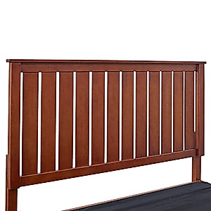Decoro Walnut Color Wood Bed, Cal King