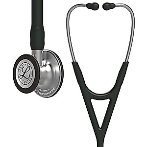 3M Littmann Stethoscope, Cardiology IV, Black Tube, Stainless Steel Chestpiece, 27 Inch, 6152
