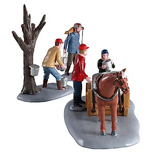Lemax Maple Syrup Season, Set of 3#03523