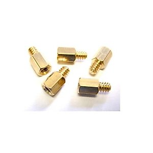 StarTech.com Replacement PC Mounting #6-32 to M3 Metal Jack Screw Standoff 50 Pack (SCREWNUTM)