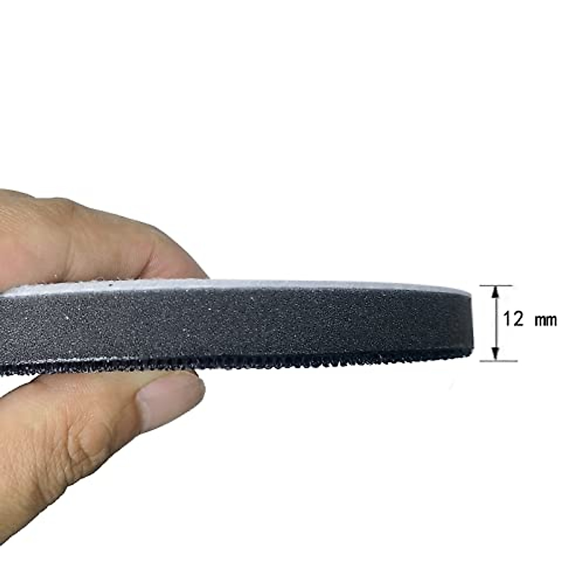 Toromp 6 Inch 53 Hole 12 mm Thickness Soft Hook and Loop Pad Interface Car Body Repair Buffing & Polishing Sponge Cushion Pad Interface Buffer Pad for Festool Sander