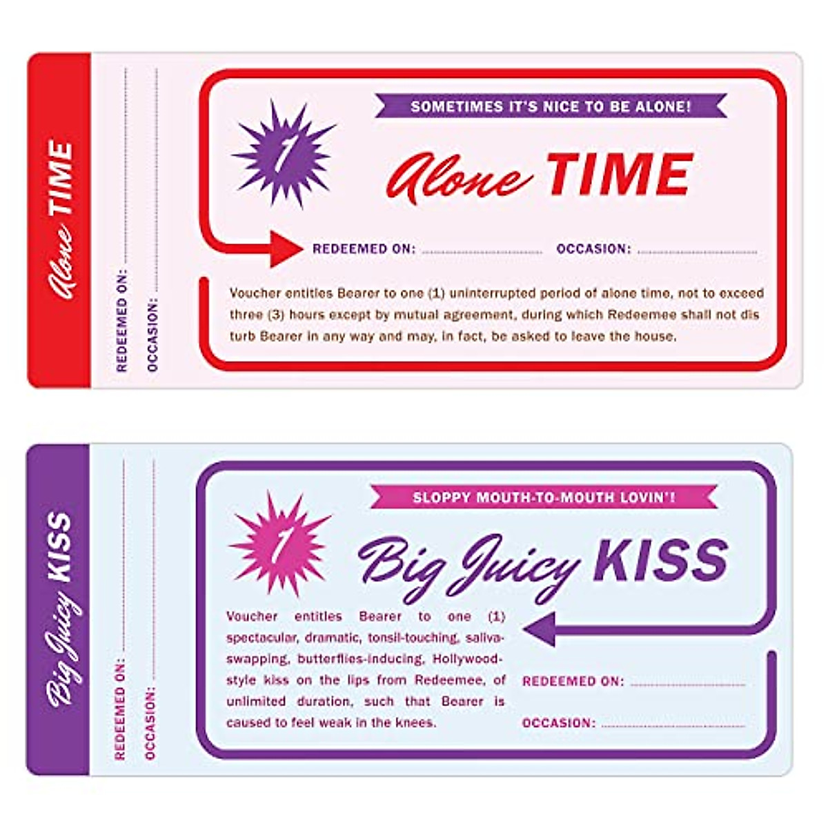 Knock Knock Vouchers for Lovers (12011)