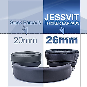 Virtuoso XT Ear Pads Replacement for Virtuoso RGB Wireless SE XT Headset, More - Softer Memory Foam, Added Thickness, Extra Durability, Hybrid (PU/Velour)