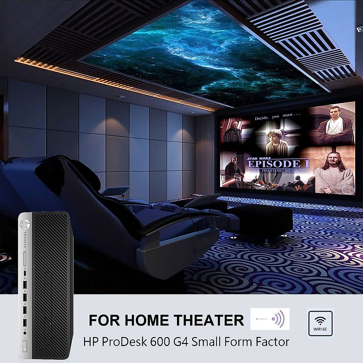 HP Desktop PC ProDesk 600 G4 Windows 11 SFF Computer,i5 Small Form Factor Business Desk Top 32GB Ram 512GB NVMe M.2 SSD + 1TB HDD,WiFi,BT,HDMI,DP,DVD,USB-C,Altec Wireless K&M + TJJ Mouse PAD(Renewed)