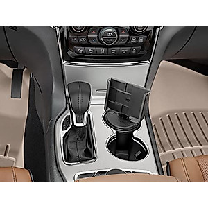 WeatherTech CupFone XL, Universal Cup Holder for Car, Phone Mount Automobile Cradle with Black Plastic Knobs