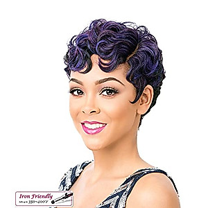 It's A Wig Synthetic Hair Wig Nuna (1B - OFF BLACK)