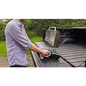 Pit Boss Grills PB100P1 Pit Stop Single-Burner Portable Tabletop Grill , Grey