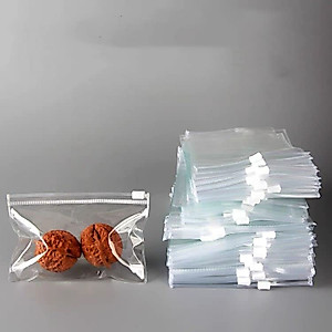 30 Self Seal PVC Pack Zipper Lock Bags,Clear Jewelry Anti Oxidation Bag Clarity Tarnish Prevention,Small Sealed Bag,Resealable packaging or Storage Accessories, Cable Organizer Bag(15x18cm/ 6x7inch)