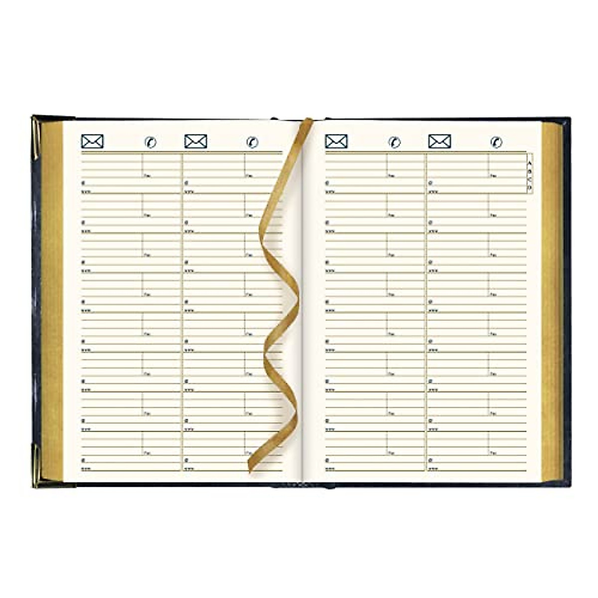 Brownline 2023 Executive Daily Planner, Appointment Book, 12 Months, January to December, Sewn Binding, 7.125" x 4.875", Assorted Colors, Trilingual (CBE504.ASX-23)