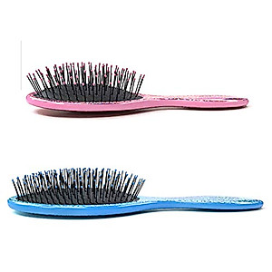 MagicSpell pro 2 brush set for all hair types (Shiny Blue & Pink)