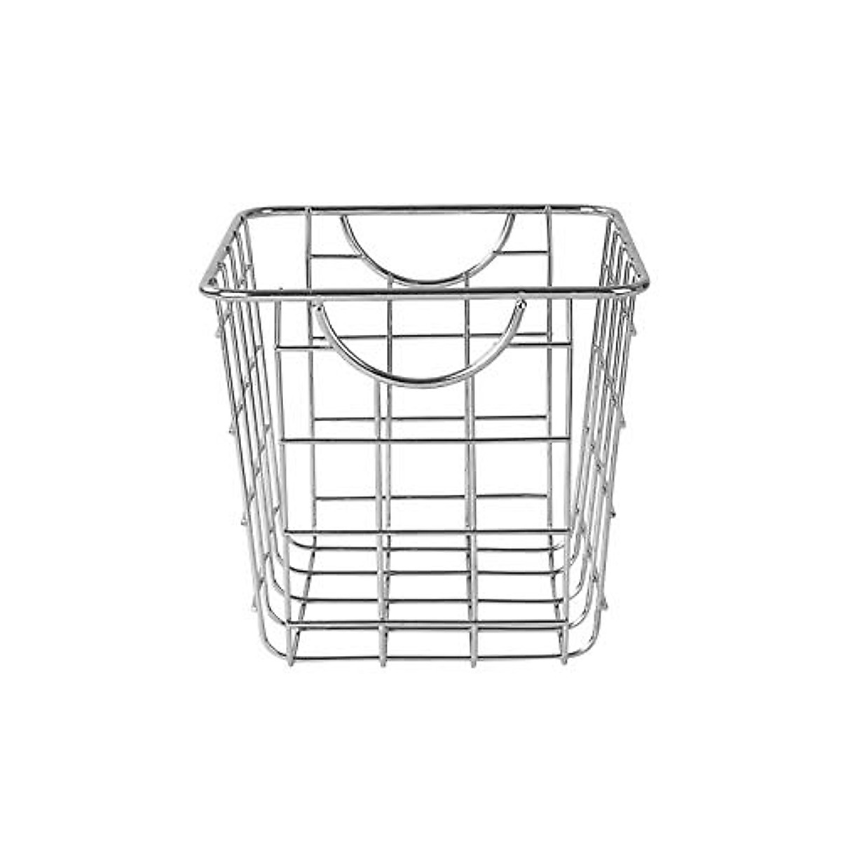 Spectrum Diversified Wire Pet, Toy, Office, Dorm Storage Bin Organizer, Basket, Mini, Pack of 6, Chrome