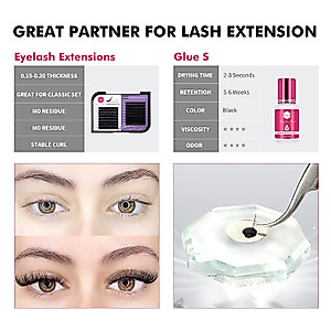 MIILAMOD Eyelash Extension Kit,Training Lash Extension Supplies for Beginners,Lash Mannequin Head With Replaced Eyelids Silicone Training Exercise Set,Eyelash Extension Practice Kit