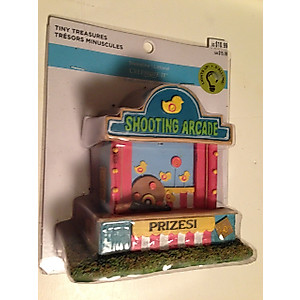 Celebrate It Lighted Resin Shooting Gallery Building 5 in x 4 in. x 2 in.