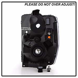 ACANII - For [Non-Sealed Beam] 2008-2014 Ford E150 E250 Van 08-21 E350 E450 Super Duty Headlight Headlamp Passenger Side