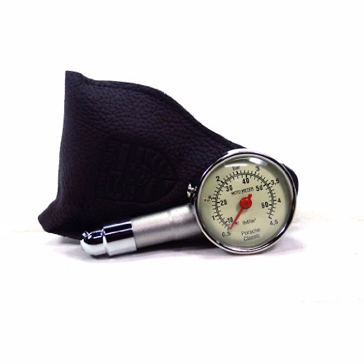 New Genuine Porsche Tire Pressure Gauge w/ Case OE. 91172220200