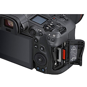 Canon EOS R5 Mirrorless Digital Camera with RF 24-105mm f/4 L is USM Lens + 75-300mm F/4-5.6 III Lens + 50mm f/1.8 STM Lens + 128GB Memory + Case + Tripod + Filters (43pc Bundle)