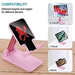 Chinese Traditional Folk Horse Cell Phone Stand Foldable Tablet Holder Adjustable Cradle Desktop Accessories for Desk