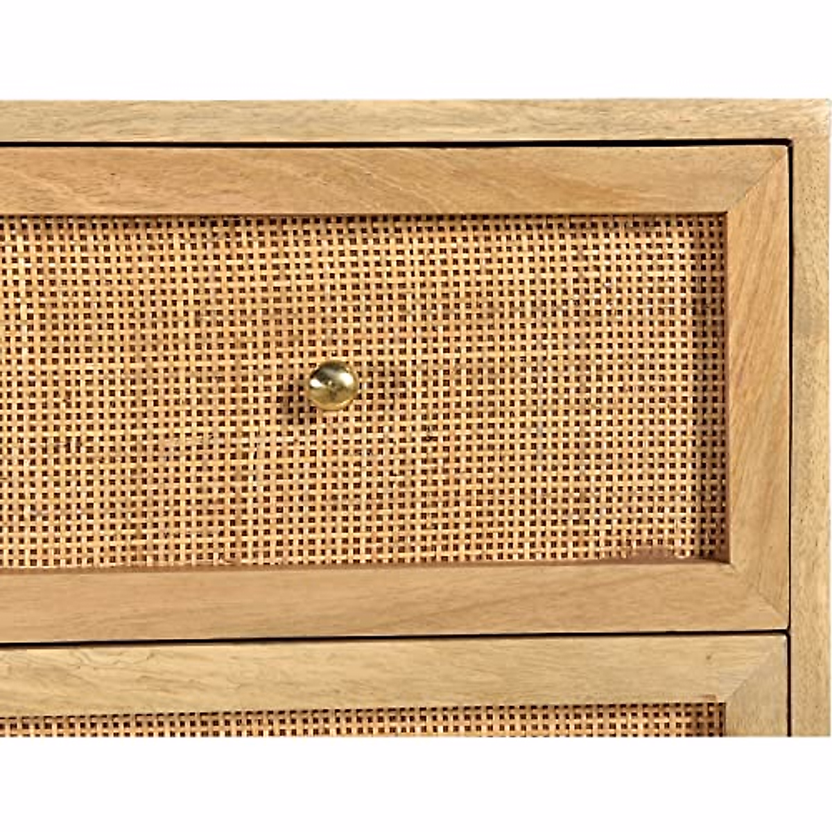 Cambridge Parkview 3-Drawer Mango Wood Chest in Natural, 33.5"W x 18"D x 31.5"H, 988010-NAT