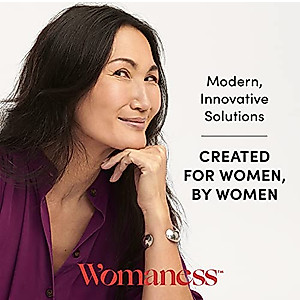 Womaness Fountain of Glow Vitamin C Face Serum - Menopause Support Brightening Serum for Improving Dull & Uneven Skin Tone - Super Antioxidant Serum of 8% Vitamin C + Plant Derived Squalane Oil (50ml)