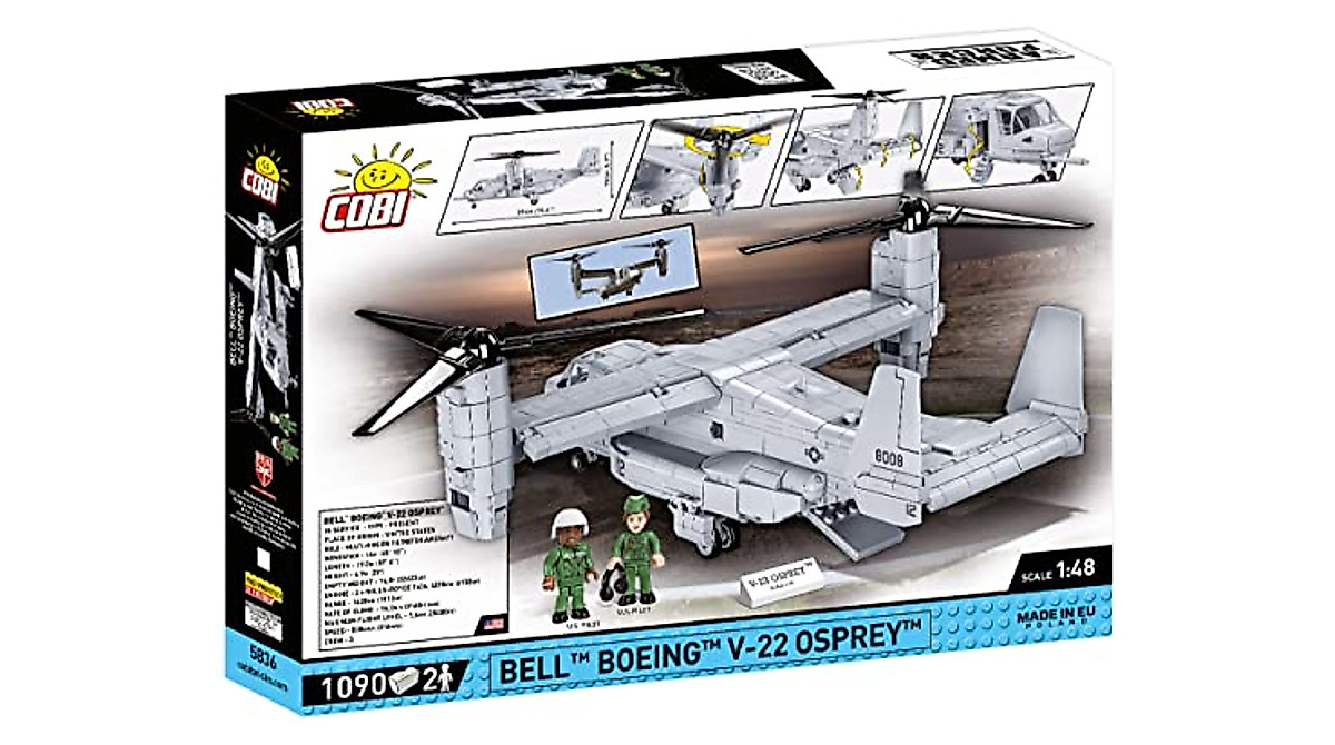 COBI V-22 Osprey: Build Your Collectible Aircraft Today