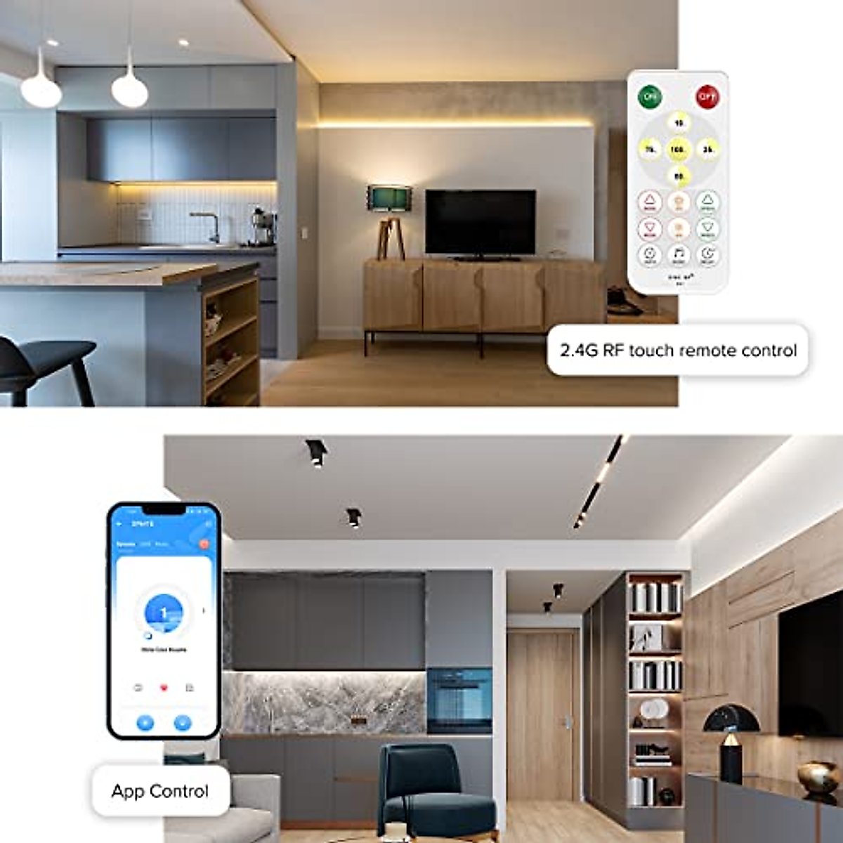FCOB SP641E Bluetooh LED Controller Support PWM Monochrome RF16Keys LED Strip Dimmer Switch Brightness for FCOB 3014 5630 5730 3528 Signle Color LED Strips DC5V-DC24V Timer Music Mode Support max 2A