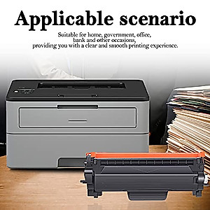 VIT Compatible 2 Pack TN-730 TN730 Toner Cartridge Black Replacement for Brother DCP-L2550DW MFC-L2710DW L2750DW L2750DWXL HL-L2350DW L2370DWDWXL L2390DW L2395DW Printer