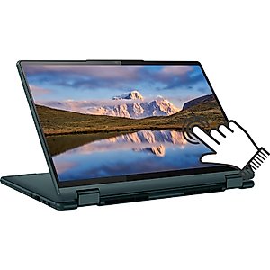 Lenovo Newest Yoga 6 2-in-1 Laptop, 13.3" WUXGA Touchscreen, 6-Core AMD Ryzen 5 7530U, 8GB RAM, 1TB NVMe SSD, Backlit Keyboard, Fingerprint Reader, WiFi 6, HDMI, USB-C, Win 11, w/CUE Accessories