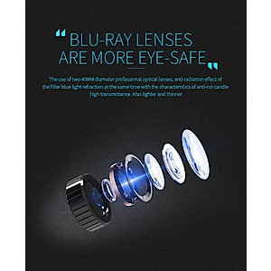 Ultralight VR Headset W/Bluetooth Controller, Comfortable Virtual Reality Headset for 4.7’’-6.4’’ iPhone/Android Phones, VR Headsets for Movies/Games, Gift for Kids & Adults