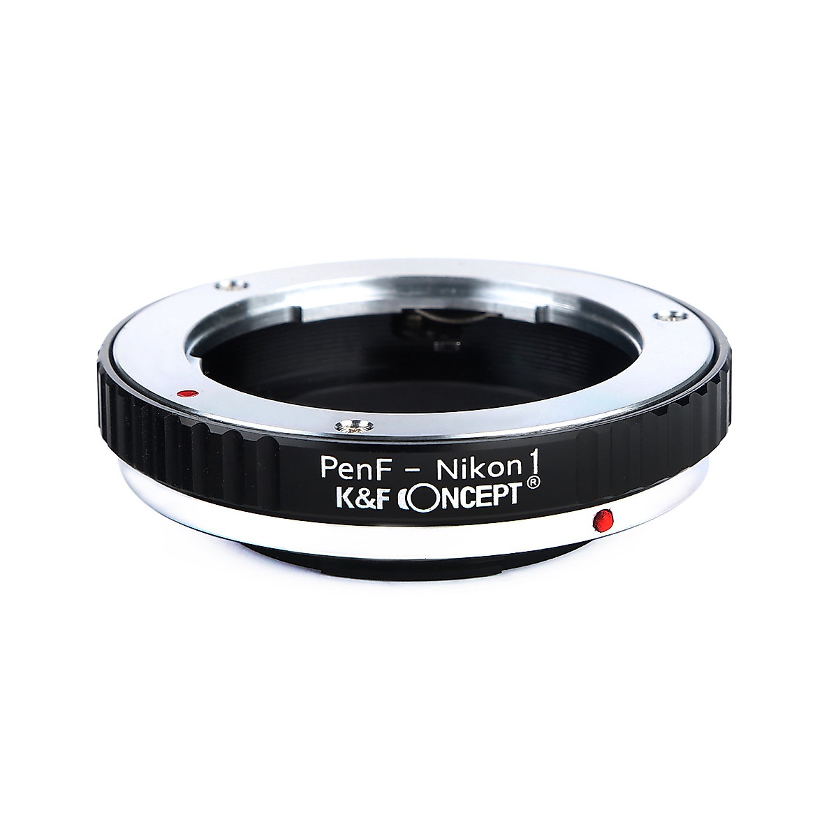 K&F Concept Lens Mount Adapter Compatible with Olympus Pen-F Lens to Nikon 1 Series Camera