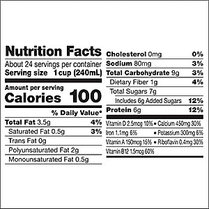 Silk Shelf-Stable Soy Milk, Vanilla, Dairy-Free, Vegan, Non-GMO Project Verified, 1 Quart (Pack of 6)