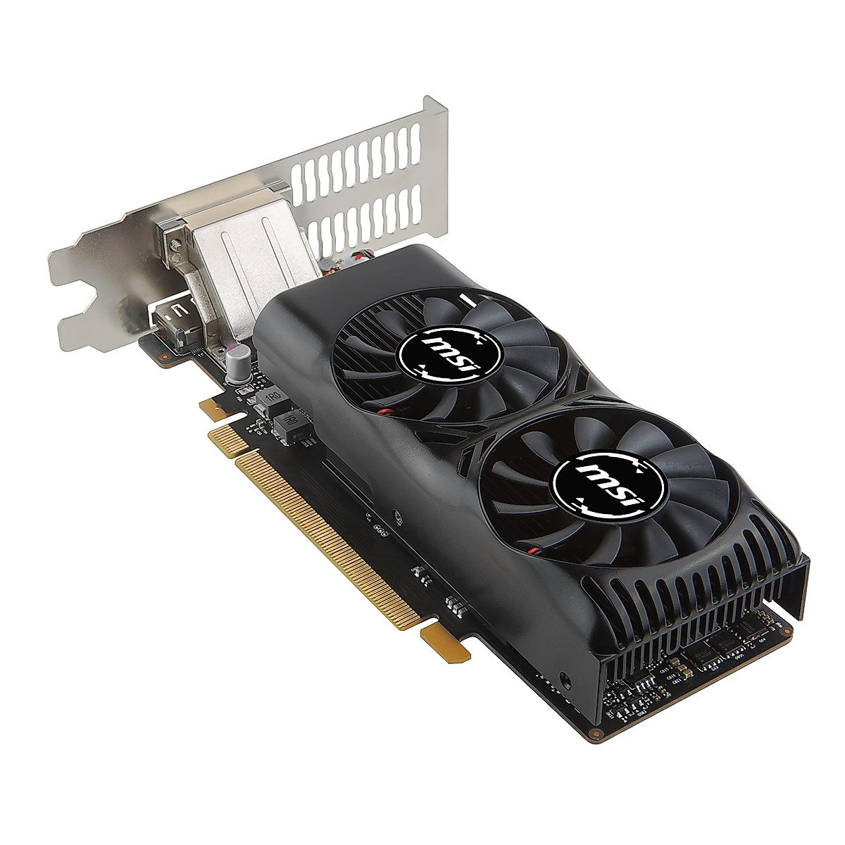 MSI Low Profile Compatible Graphics Cards GeForce GTX 1050 Ti 4GT LP