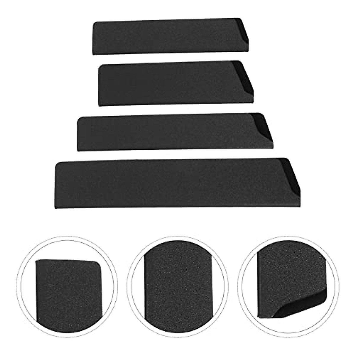 Cabilock 16 Pcs Kitchen Set Holster Paring Sheath Plastic Sheath Guards Carrying Cover Cutting Sleeves Guard Blade Cutter Sleeves Carving Camping Abs