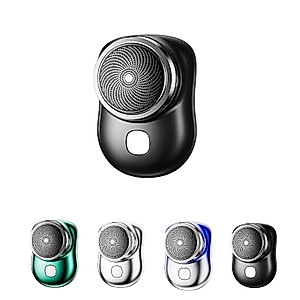 Mini Shaver Portable Electric Shaver, Mini-Shave Portable Electric Shaver for Men (Black)